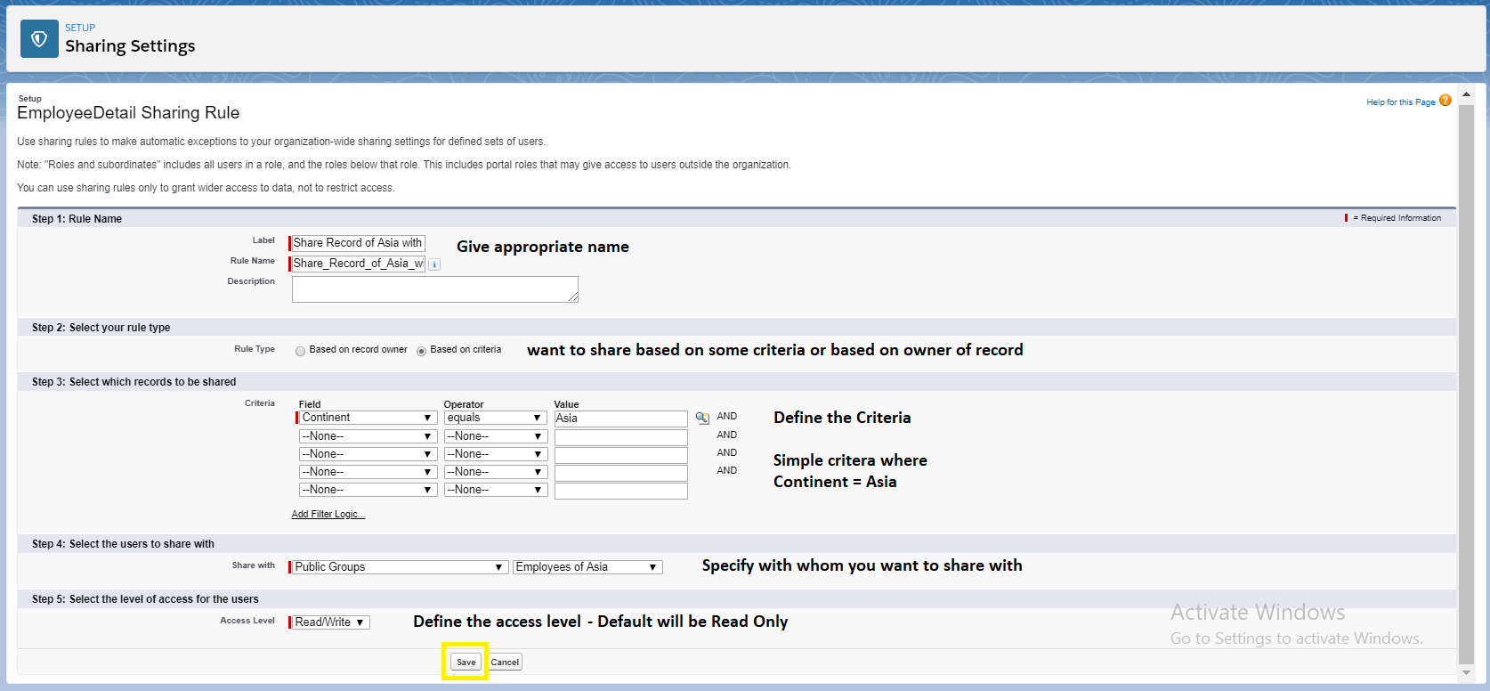 Sharing Rules in Salesforce – Akhil Kulkarni