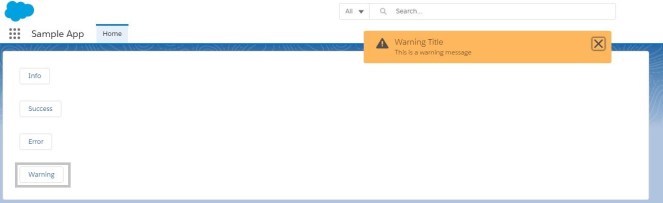 Toast Message in Lightning Web Component – Akhil Kulkarni